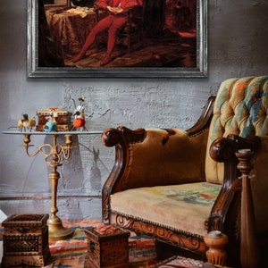 Jan Matejko Stańczyk the Sad Clown. Jester Art Print. Joker Dark ...