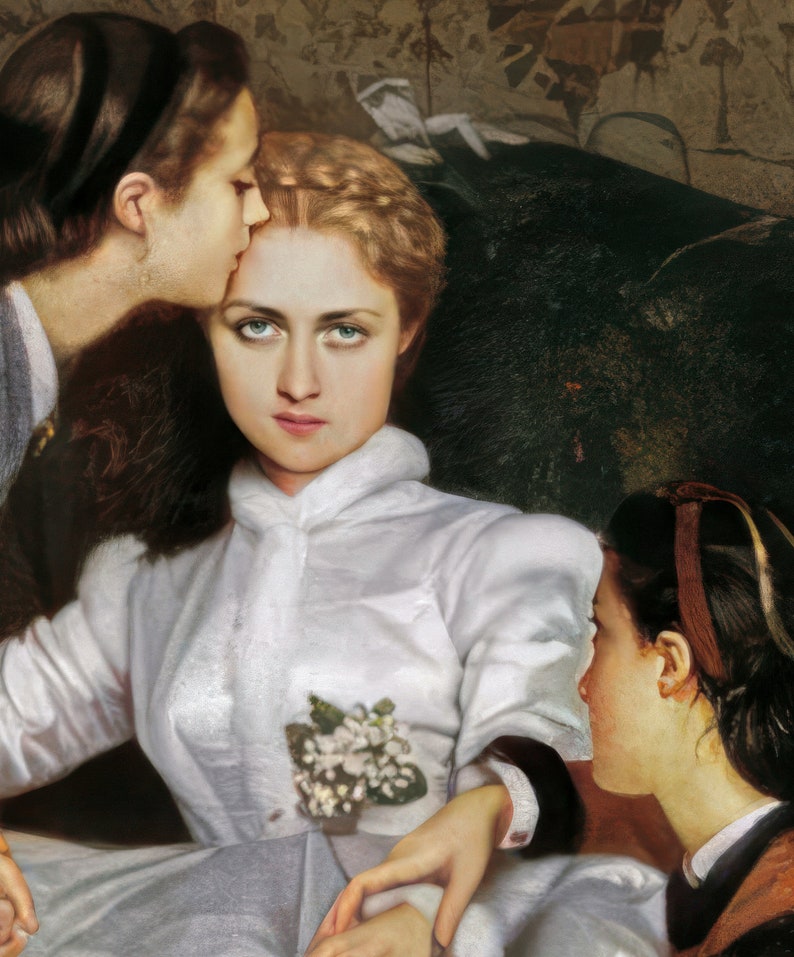 Auguste Toulmouche 'the Reluctant Bride' Art Print: Remastered Fine Art ...