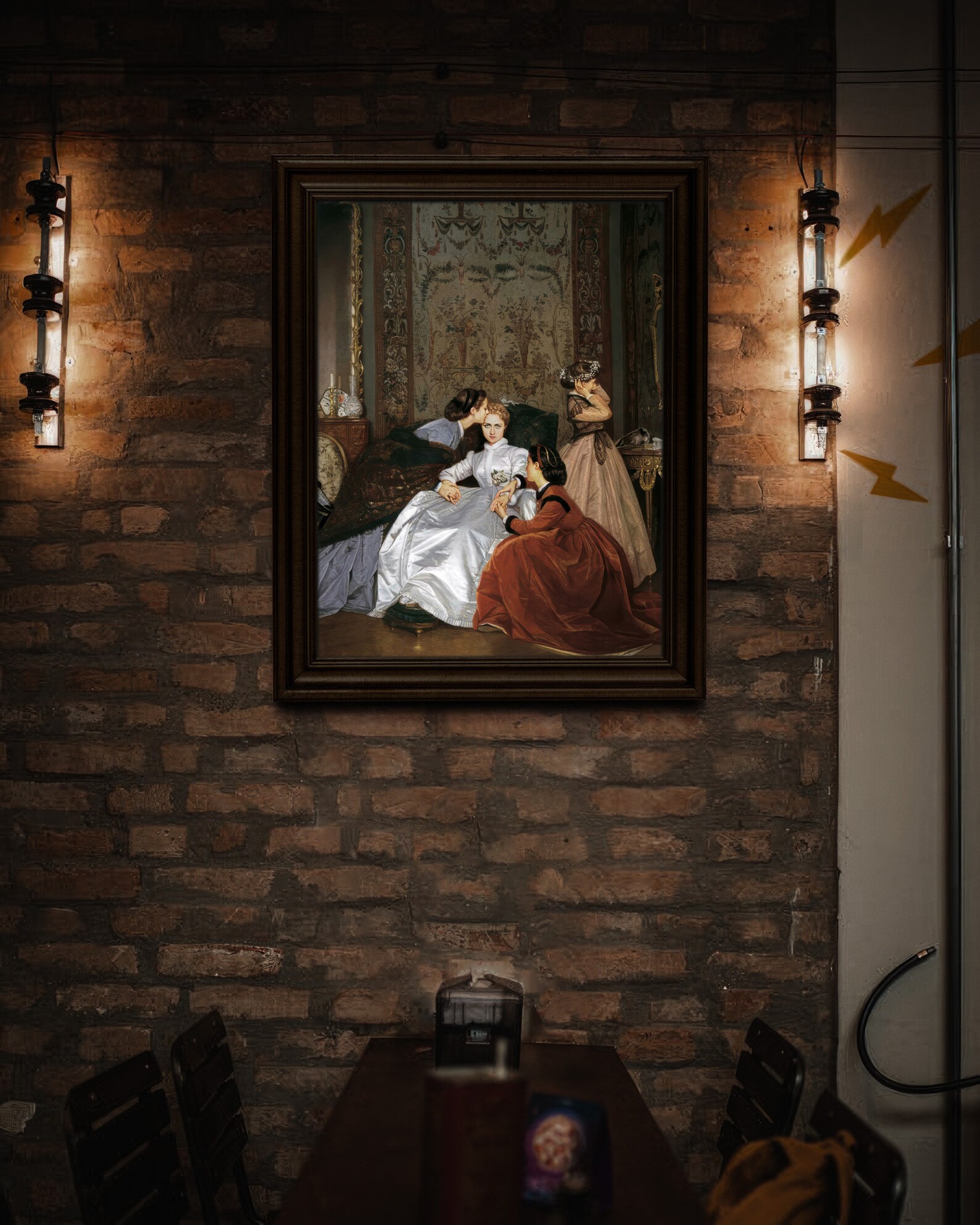 Auguste Toulmouche 'the Reluctant Bride' Art Print: Remastered Fine Art ...