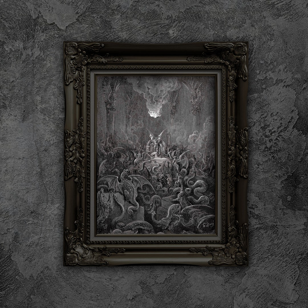 Gustave Doré Print, Gothic Bible, Old Testament Art, Dore, Gospel Art ...