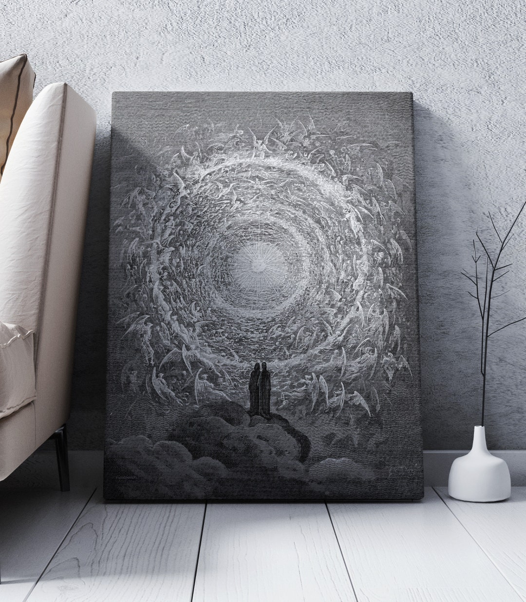 The White Rose by Gustave Dore - Vision of the Empyrean - Digitally ...