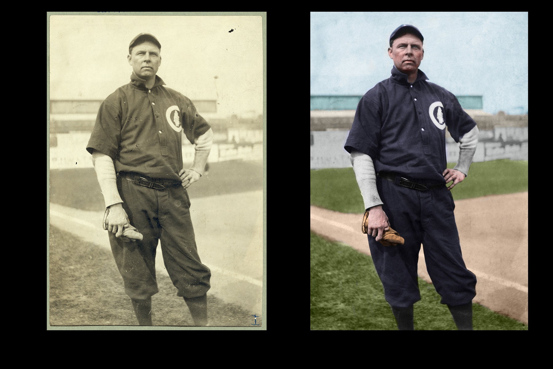 Mordecai "three Finger" Brown -legendary Chicago Cubs Pitcher - Etsy UK