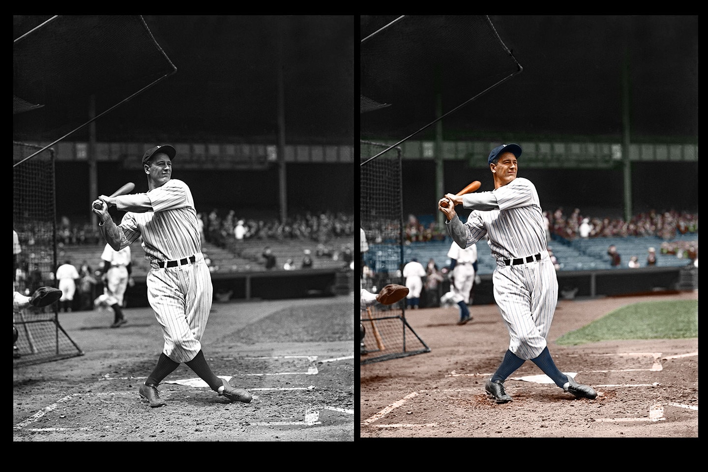 NY Yankees Legend Lou Gehrig (COLORIZED PRINTS) - Etsy