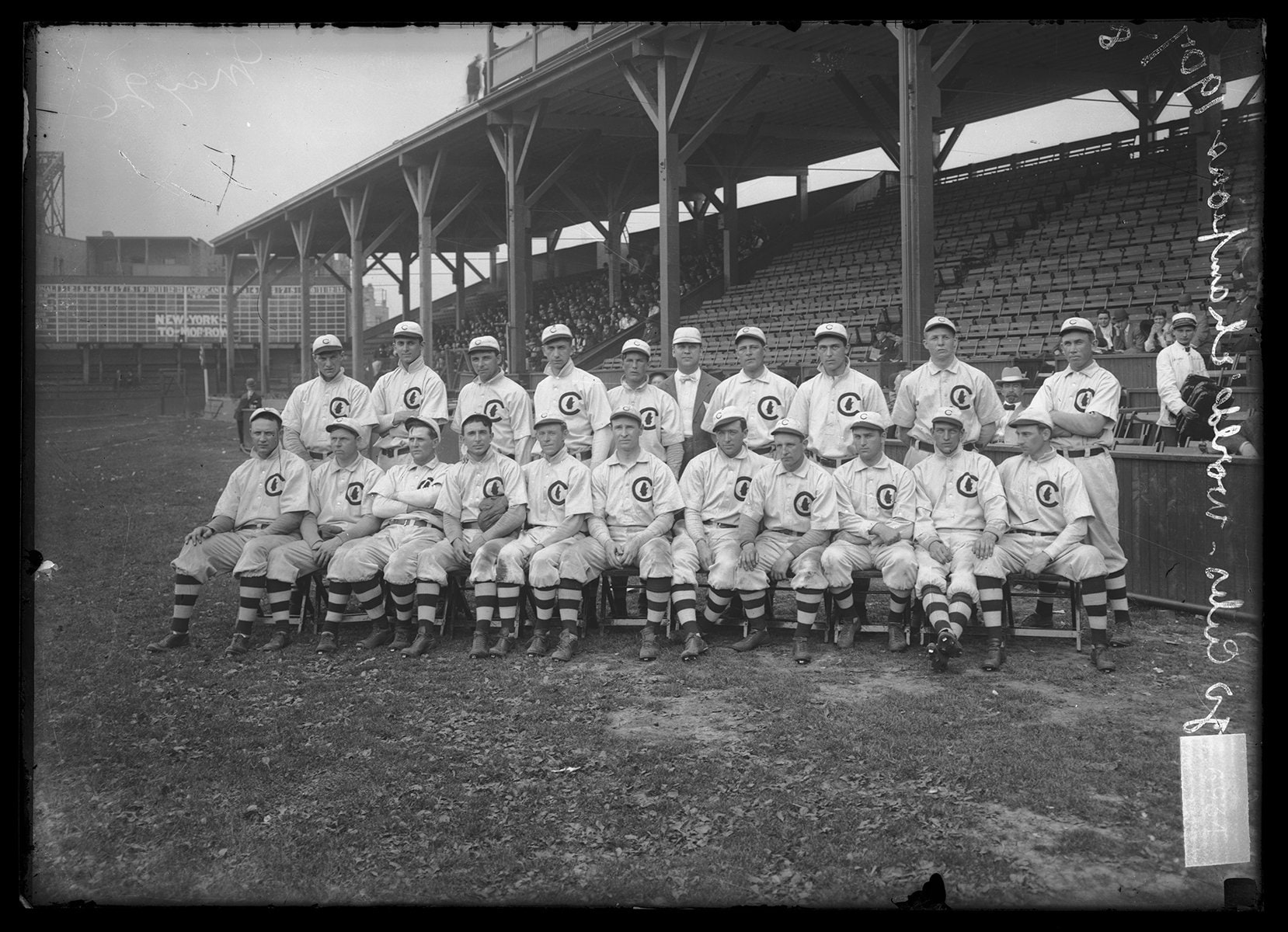 1908 World Champion Chicago Cubs -COLORIZED!!!!! - Etsy