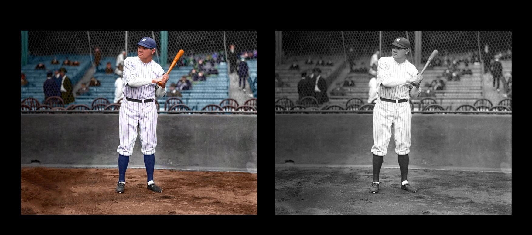 Yankee Legend Babe Ruth (COLORIZED PRINTS)!!! - Etsy