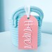 Personalized Tag | Custom Tag | Name Tag | Girls Name Tag | Girls ...