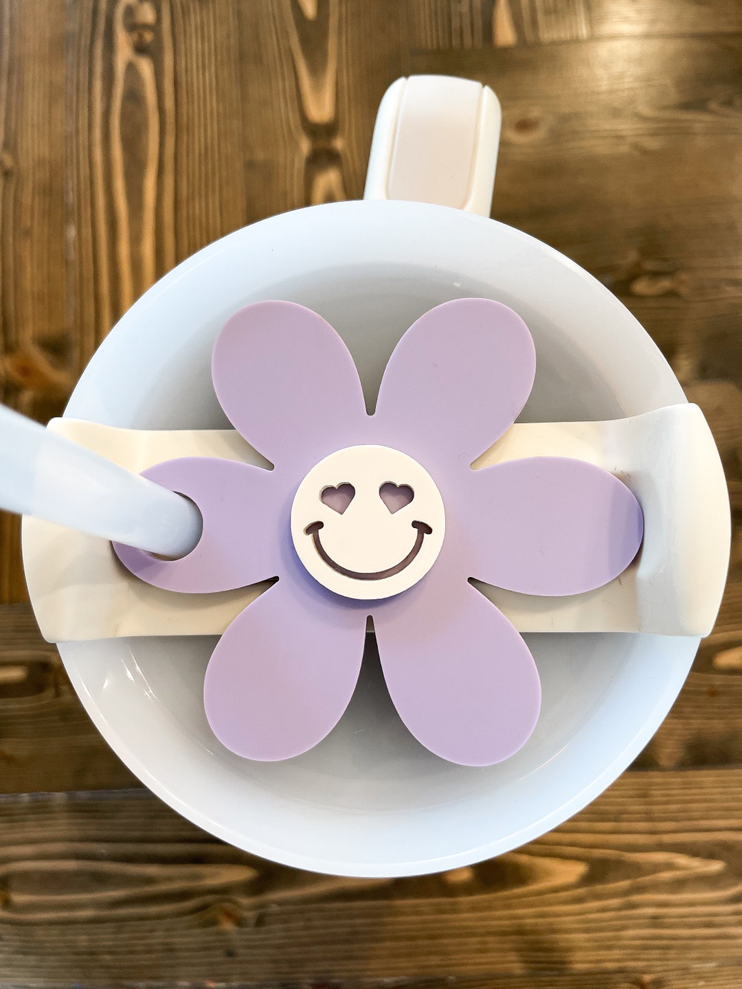 Stanley Cup Topper | Flower Stanley Cup | Daisy Cup Topper | Tumbler ...