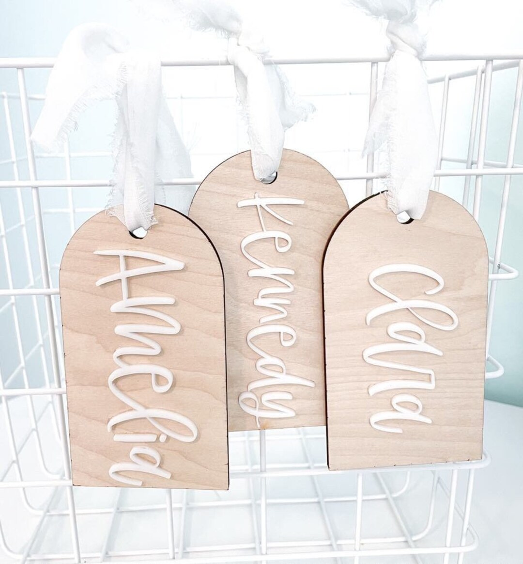 Basket Tag | Gift Basket Tag | Personalized Tag | Name Tag | Girls Name ...
