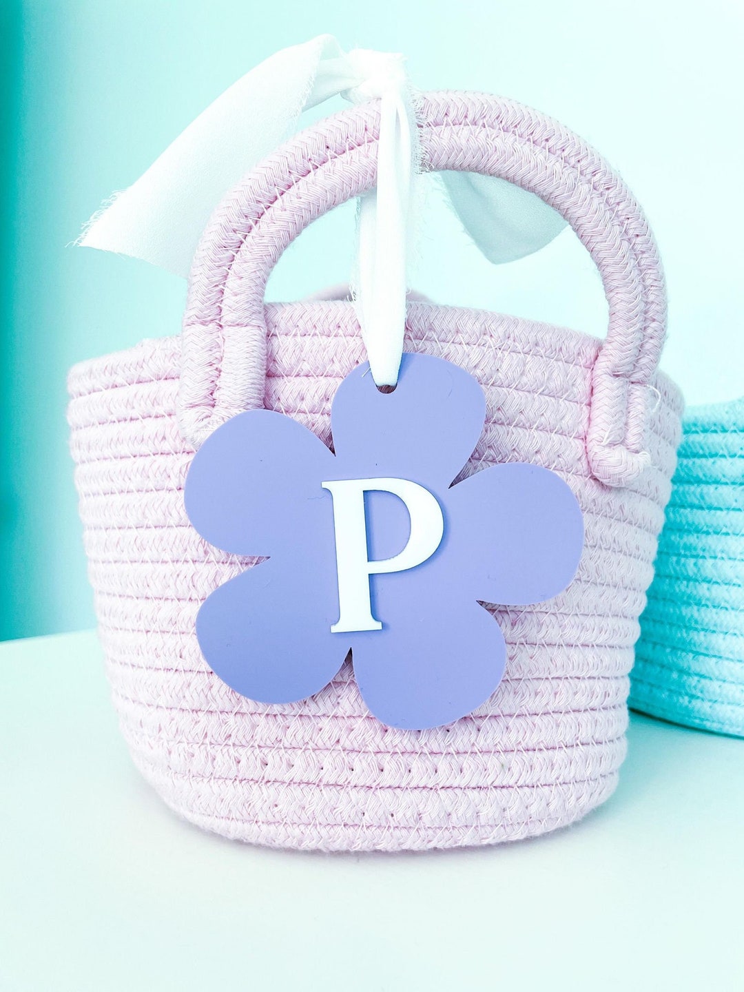 Initial Tag | Letter Tag | Gift Tag | Daisy Tag | Daisy Gift Tag ...