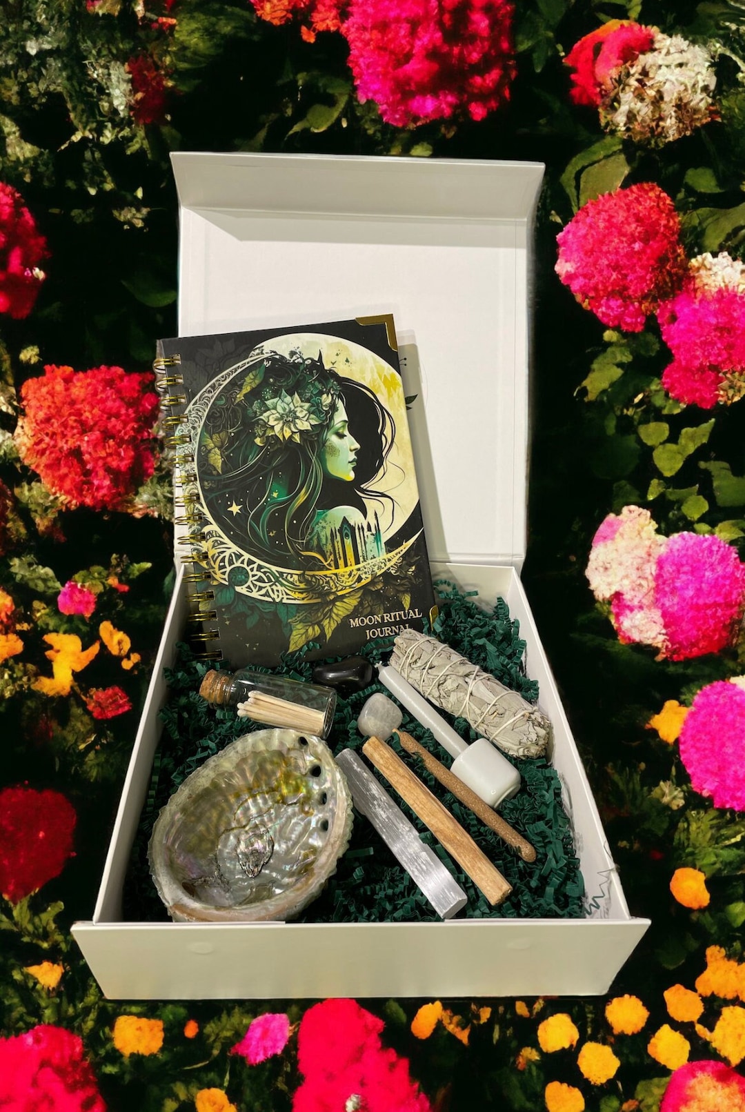 New Moon & Full Moon Ritual Kit - Etsy