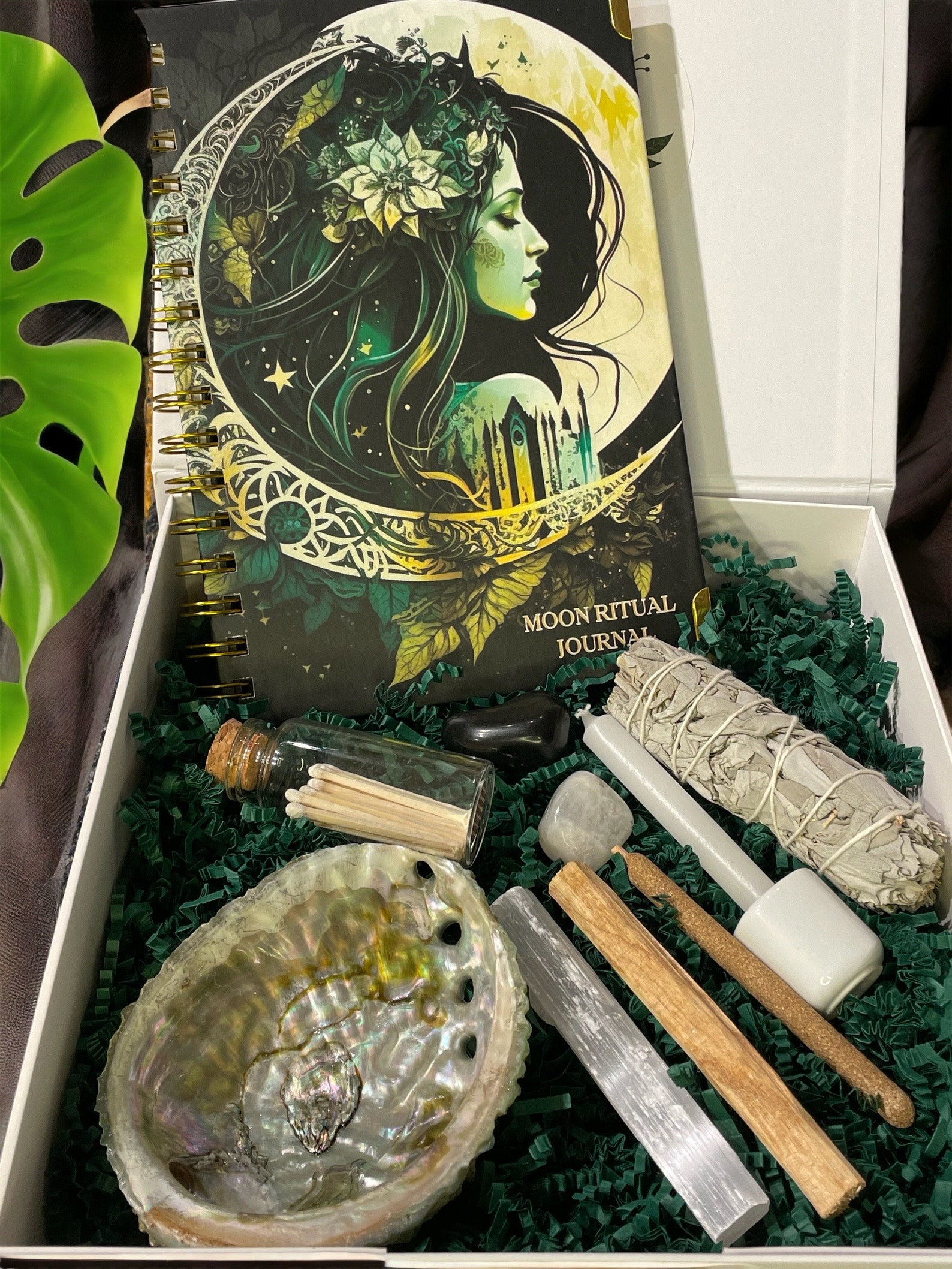 New Moon & Full Moon Ritual Kit - Etsy