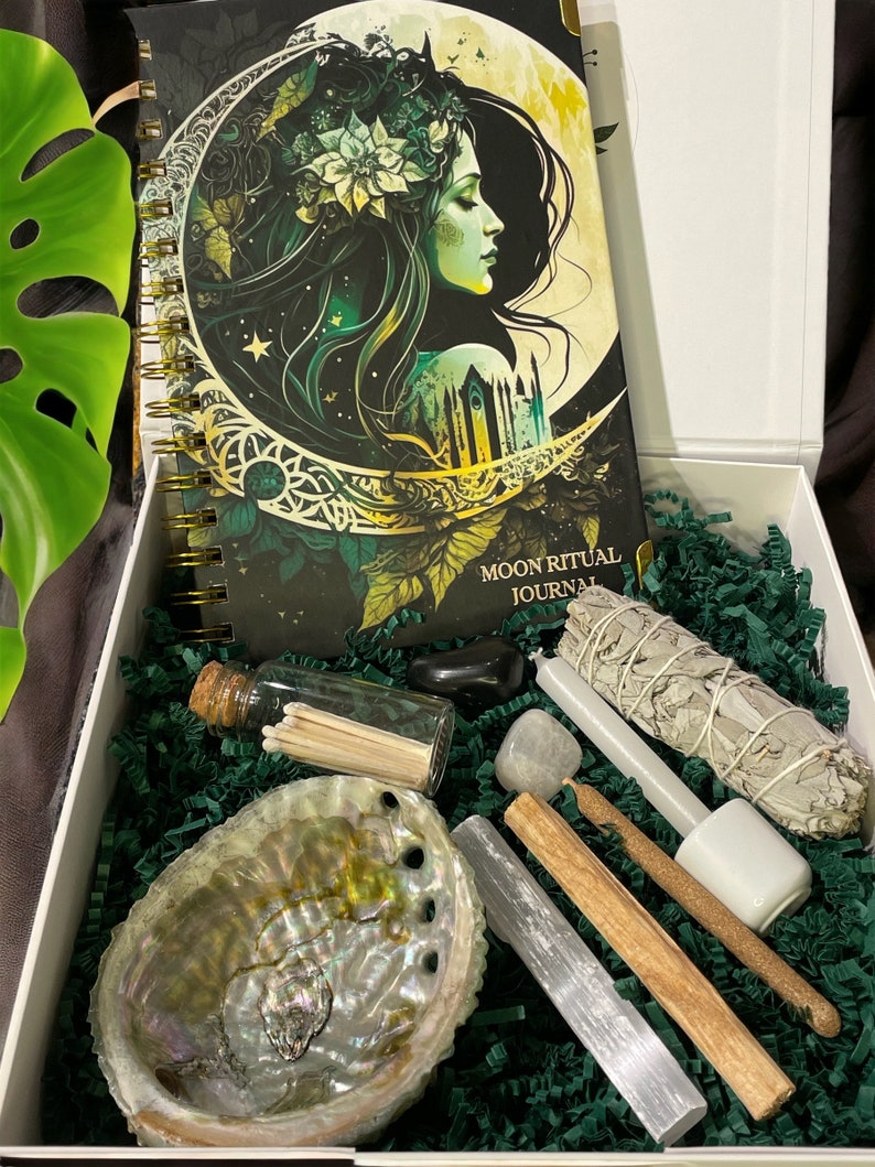 New Moon & Full Moon Ritual Kit - Etsy