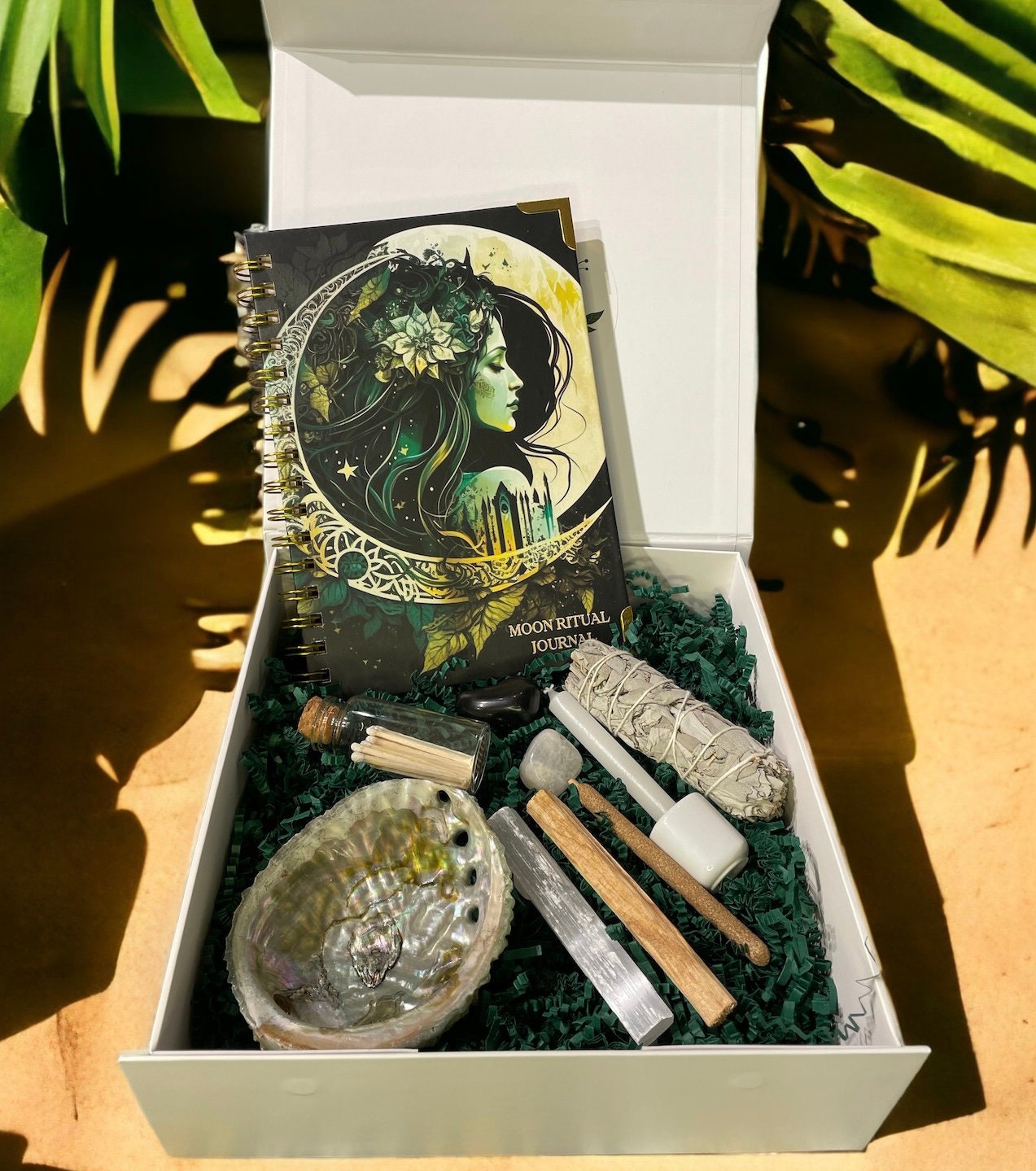 New Moon & Full Moon Ritual Kit - Etsy
