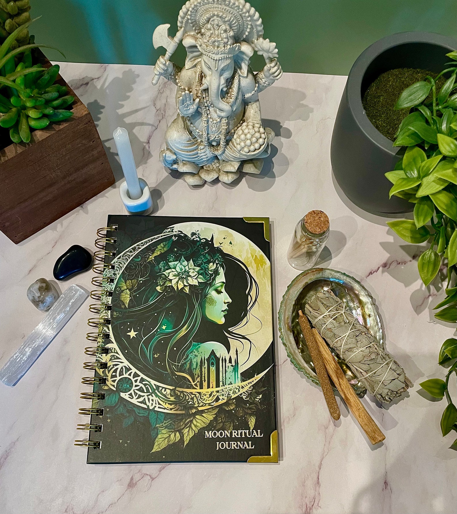 New Moon & Full Moon Ritual Kit - Etsy