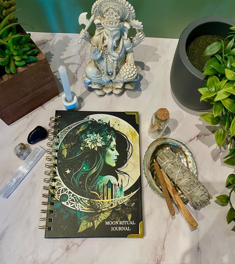 New Moon & Full Moon Ritual Kit - Etsy
