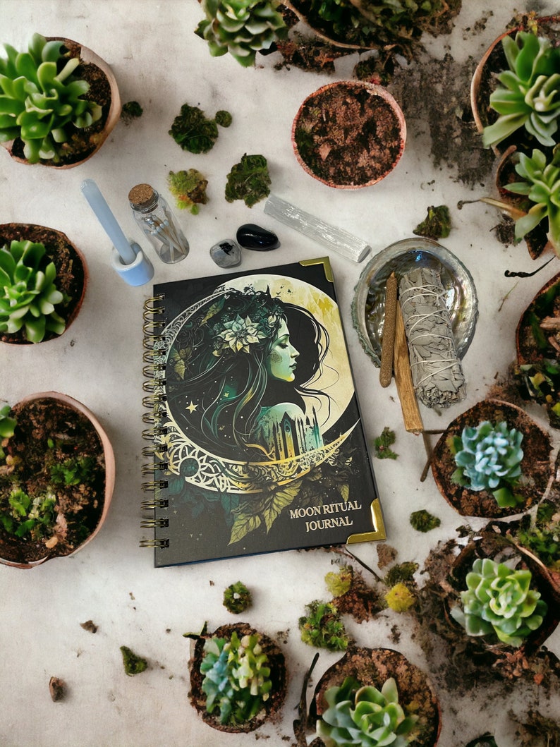 New Moon & Full Moon Ritual Kit - Etsy