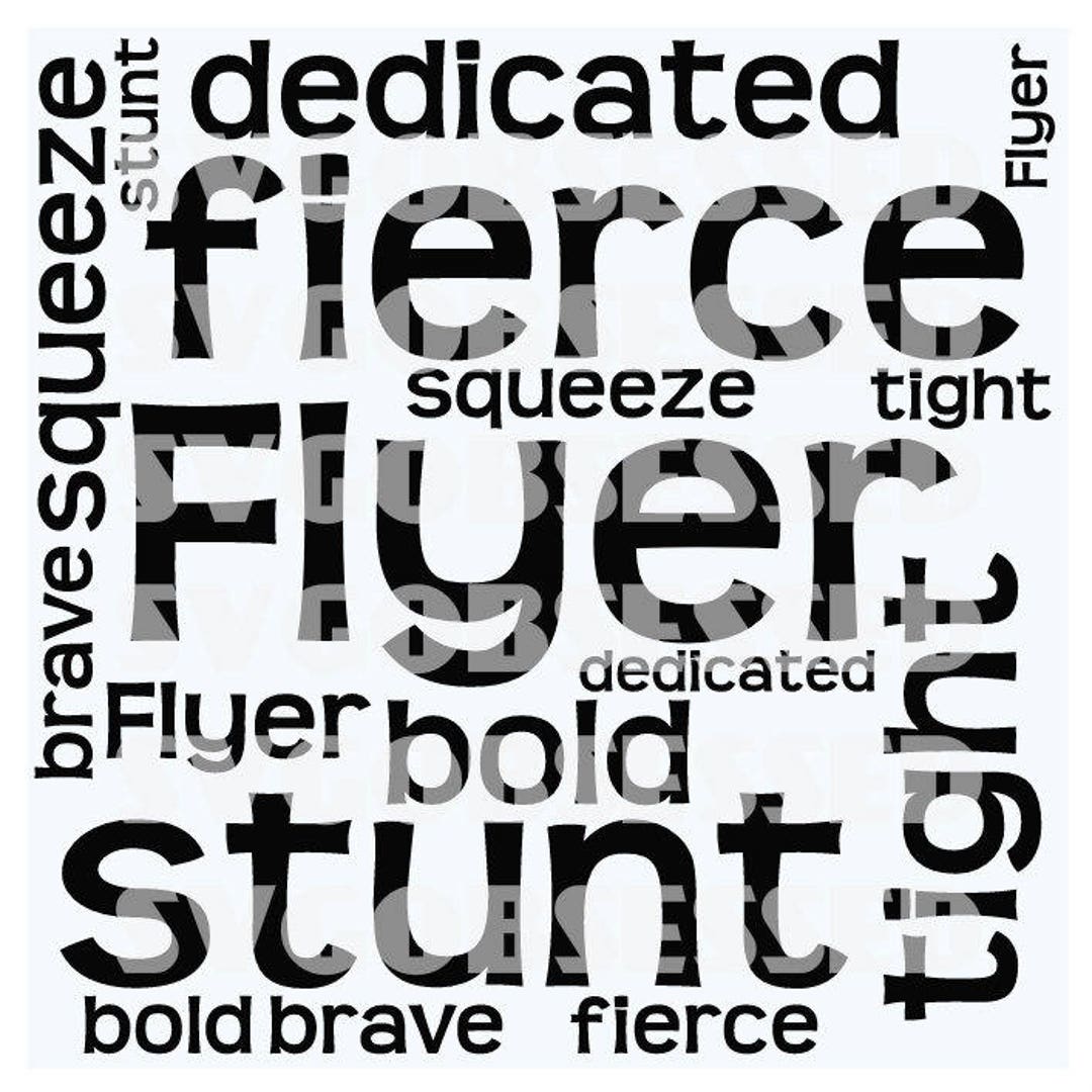 Flyer Svg- Cheerleading SVG, Cricut File, Digital Download - Etsy