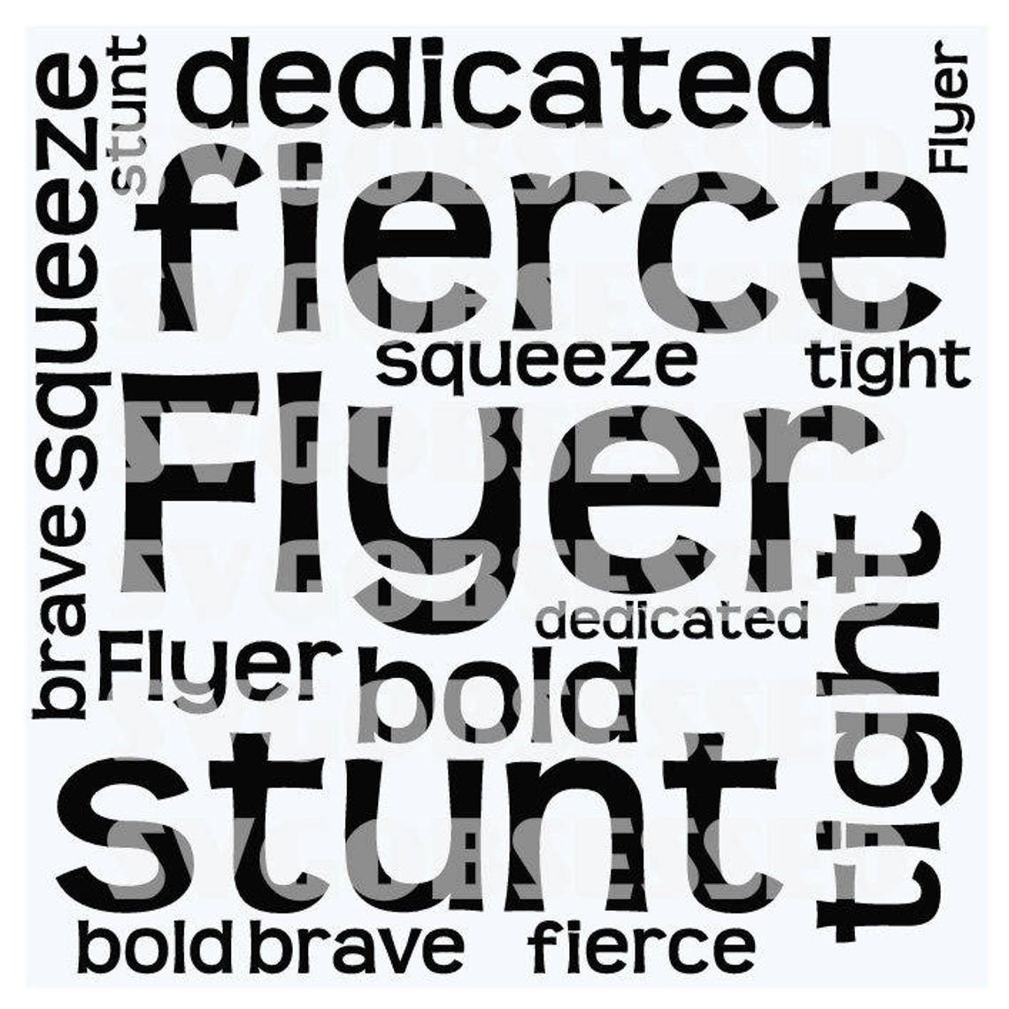 Flyer Svg- Cheerleading SVG, Cricut File, Digital Download - Etsy