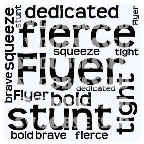 Flyer Svg Cheerleading SVG Cricut File Digital Download - Etsy