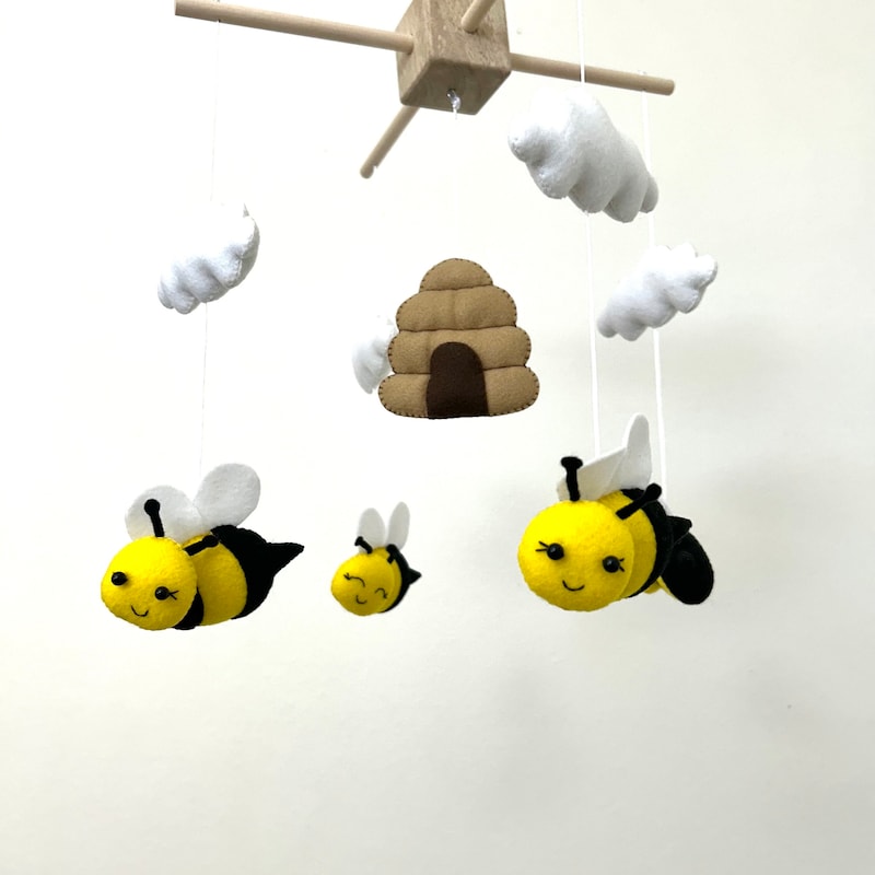 Bee Baby Mobile - Etsy