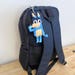 Handmade Felt Dog Keychain: Bluey Inspired Backpack Charm - Etsy