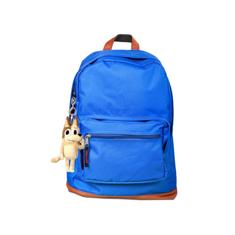 Handmade Felt Dog Keychain: Bluey Inspired Backpack Charm - Etsy