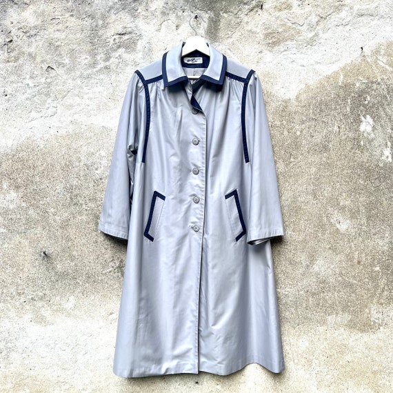 Go-go Styled in Paris vintage 80s light blue and blue… - Gem