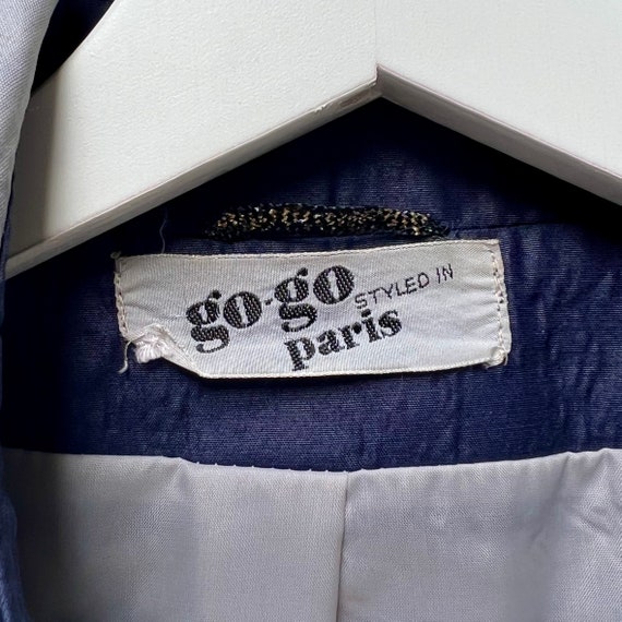 Go-go Styled in Paris vintage 80s light blue and blue… - Gem