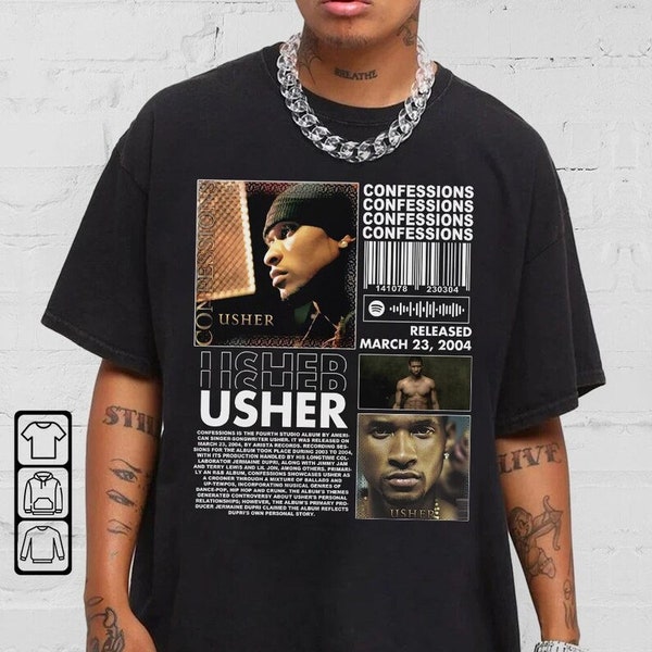 Usher Tour Shirt - Etsy