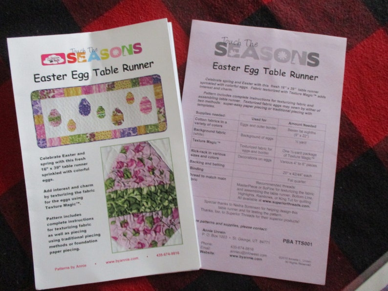 Quilting Patterns, Easter Table Runner, Quilted Runner, Sewing Patterns ...