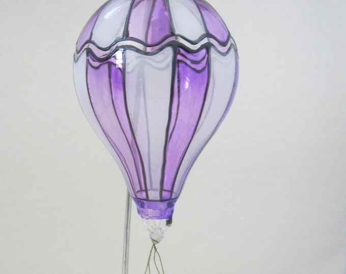 Vintage Glass Hot Air Baloon - Etsy
