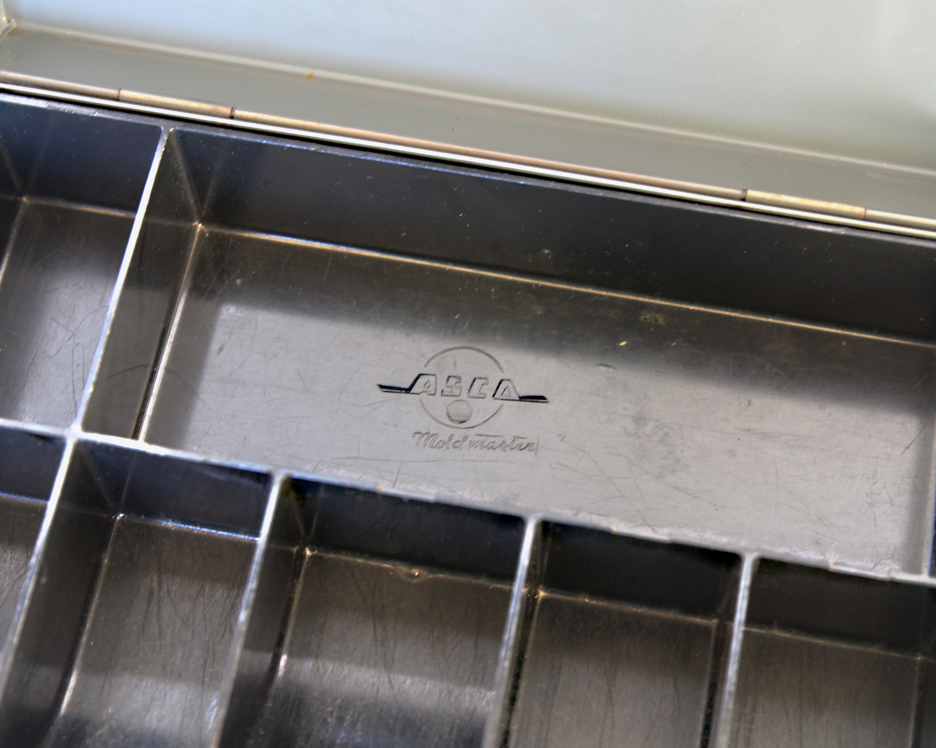 Vintage Grey Metal Steelmaster Lockbox W/ Coin Drawer, Metal Check File ...