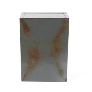 Vintage Grey Metal Steelmaster Lockbox W/ Coin Drawer, Metal Check File ...