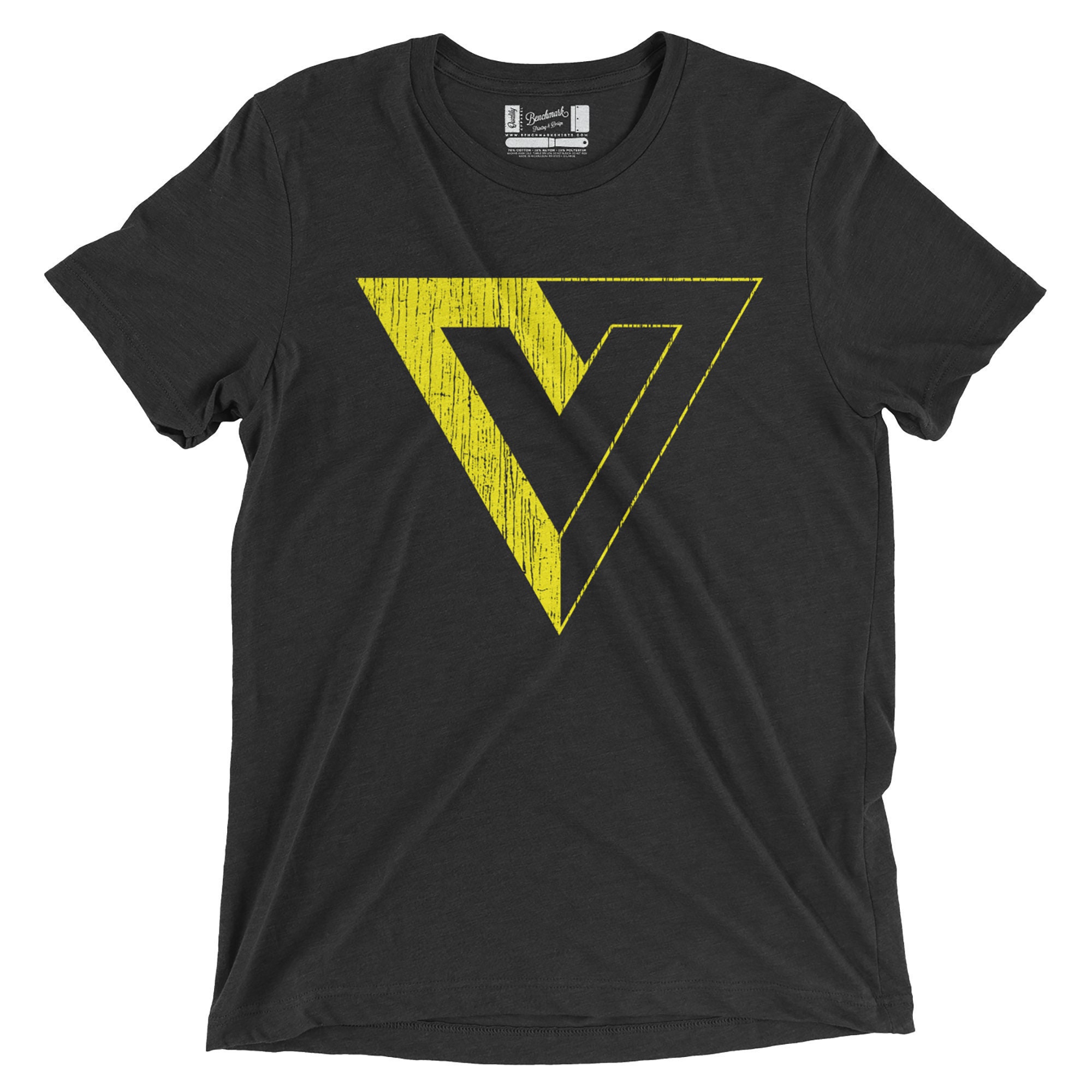 Voluntaryism Logo Distressed V Logo Tri-blend T-shirt or Hoodie - Etsy