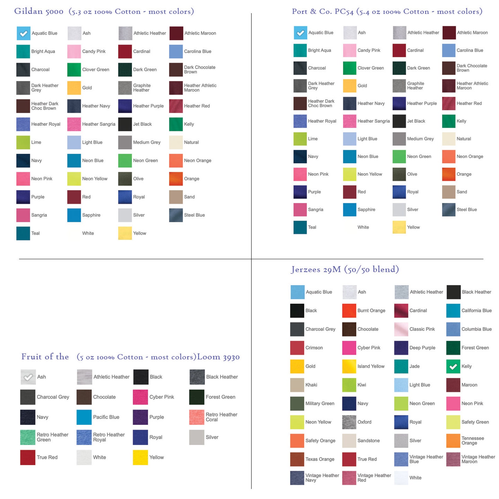 bulk-custom-t-shirts-screen-printed-in-single-ink-color-in-etsy