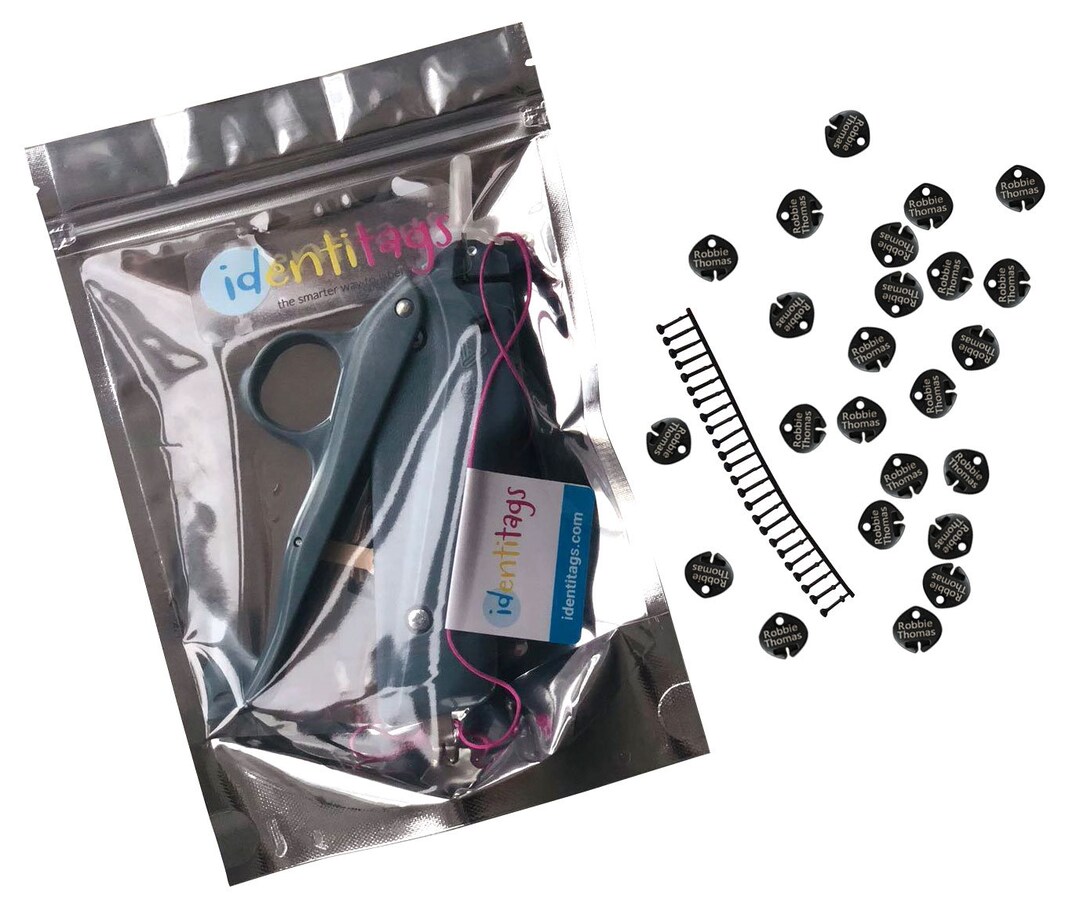 Starter Kit - Reusable Clothes Labels for School Uniforms!! Easy Use ...