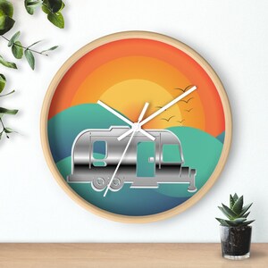 Airstream Clock, Airstream Trailer, Airstream Camper, Airstream Decor ...