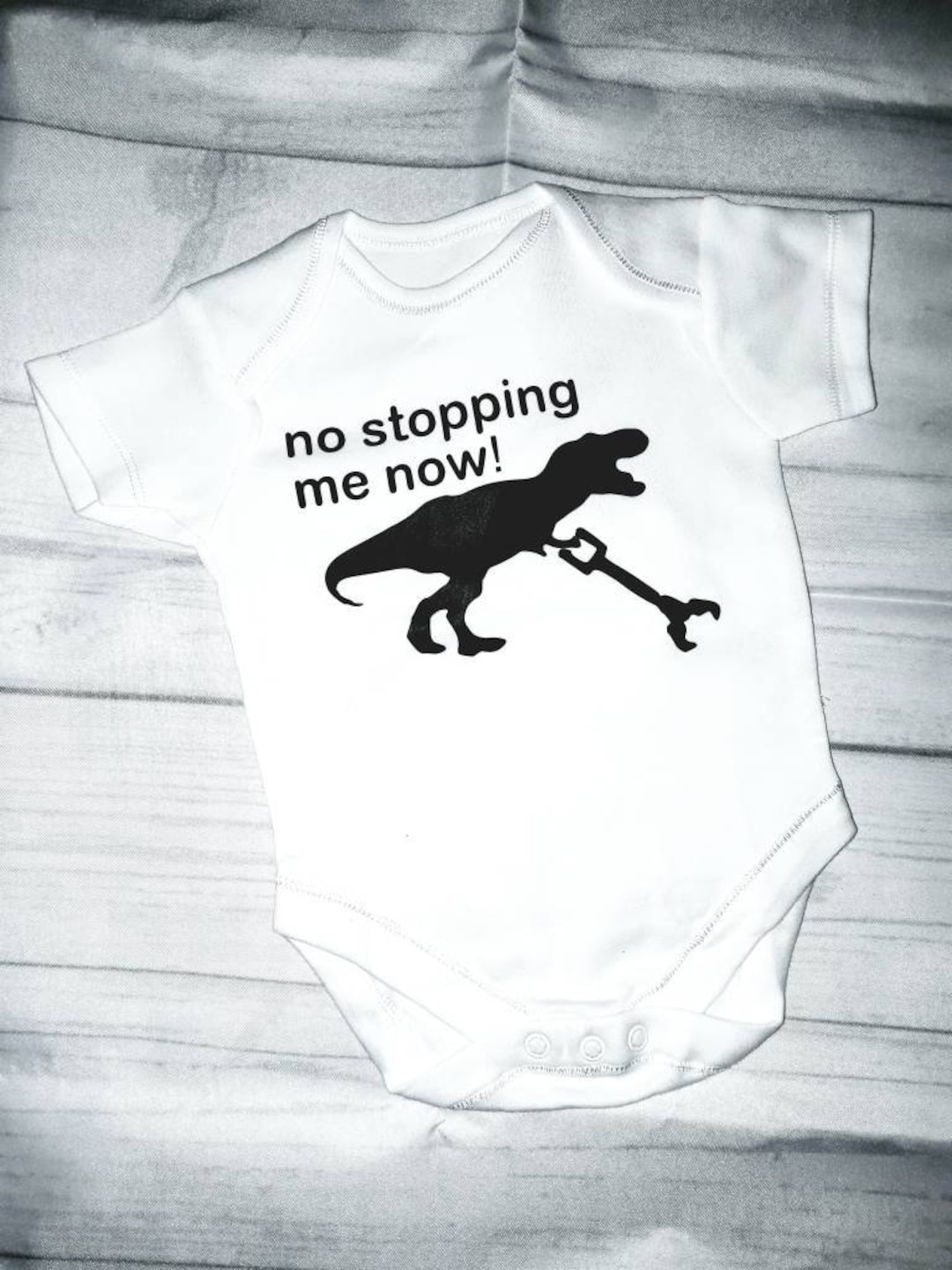 Chaleco T-rex, mono, regalo, divertido, bebé, bebé, dinosaurio ...