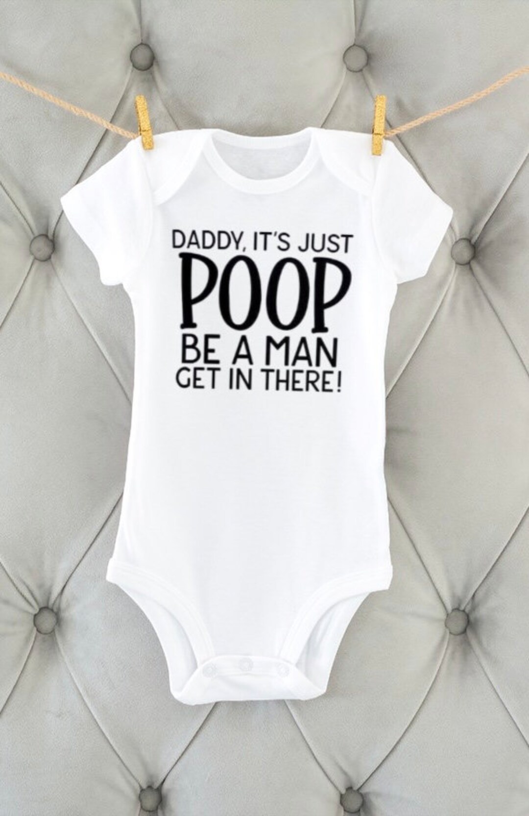 Daddy It’s Just Poop Vest, New Parent, Dad, New Dad, Father’s Day, Baby ...