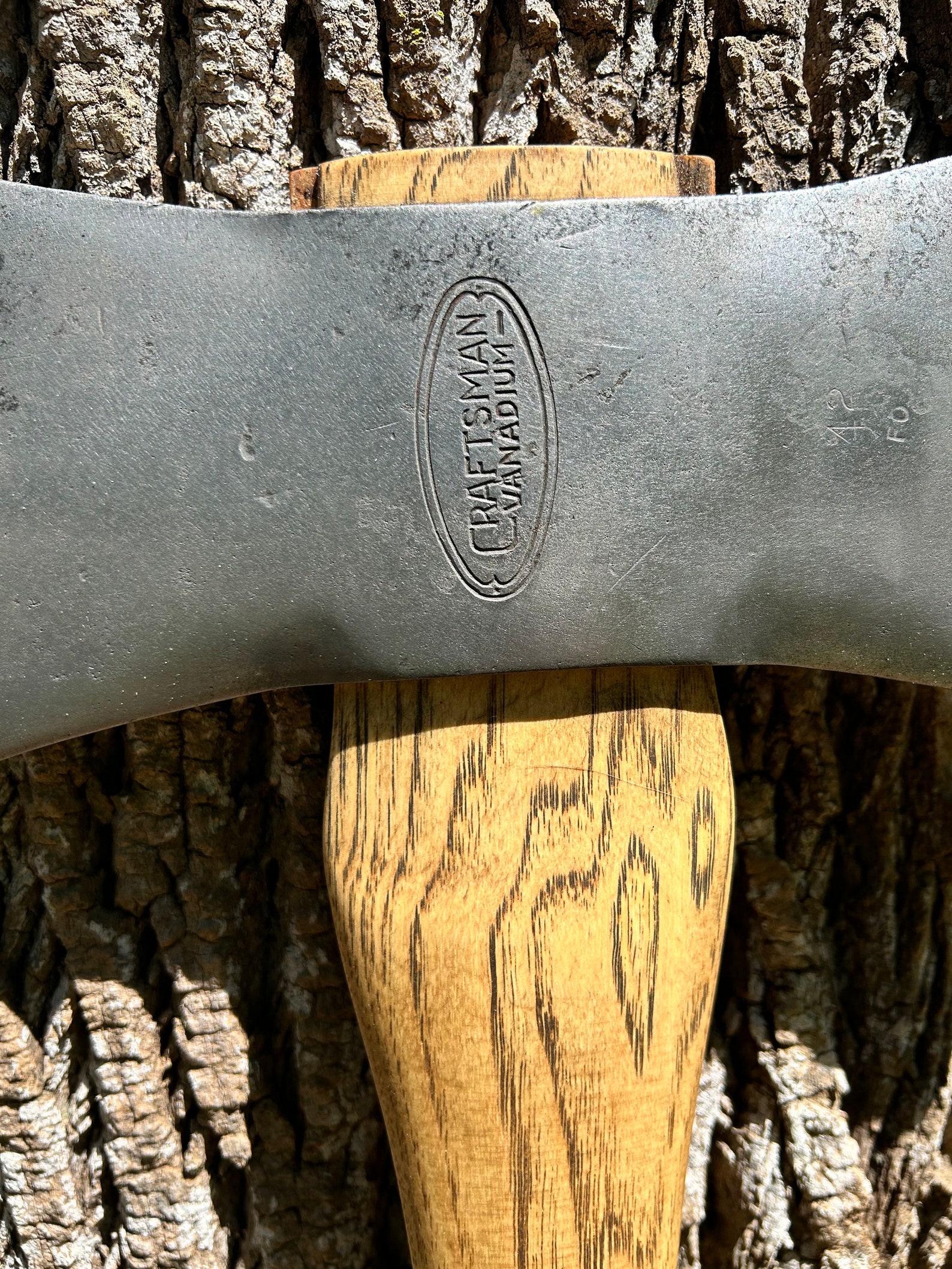 Restored Vintage Double Bit Craftsmen Vanadium Axe With Stamp - Etsy