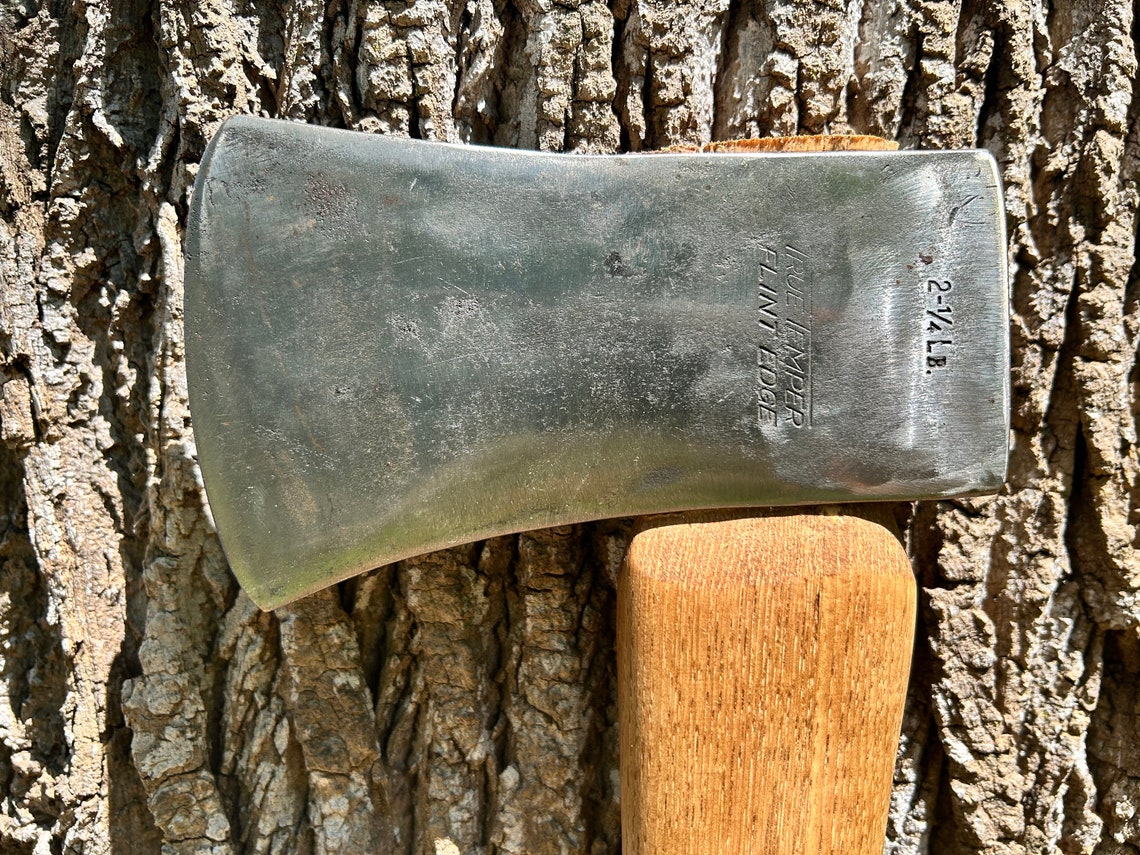 Restored Vintage 2.25 Lb True Temper Flint Edge Light Work Axe With ...