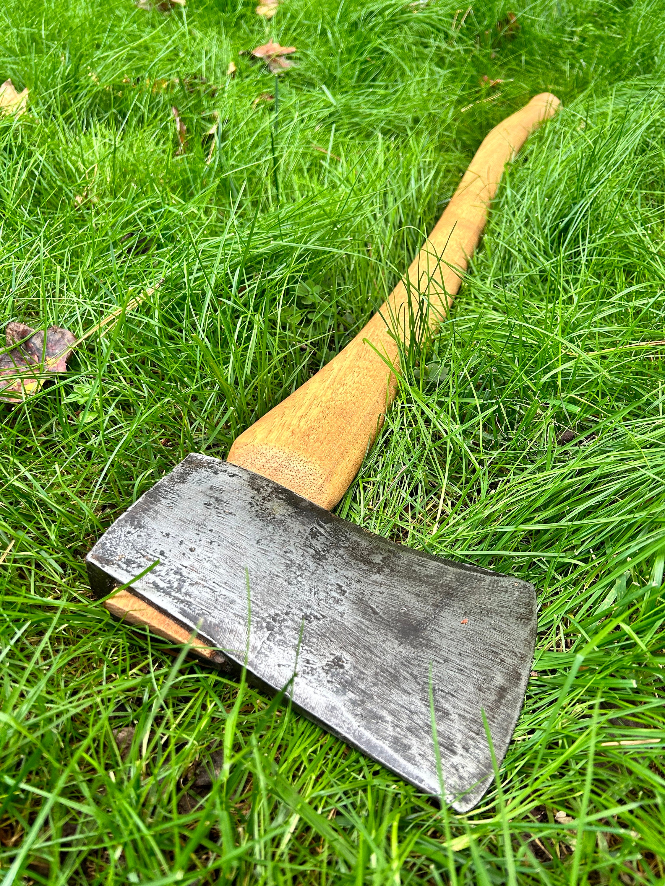 Restored Heirloom Americanaxe From Glassport, PA. With Worn Makers Mark ...