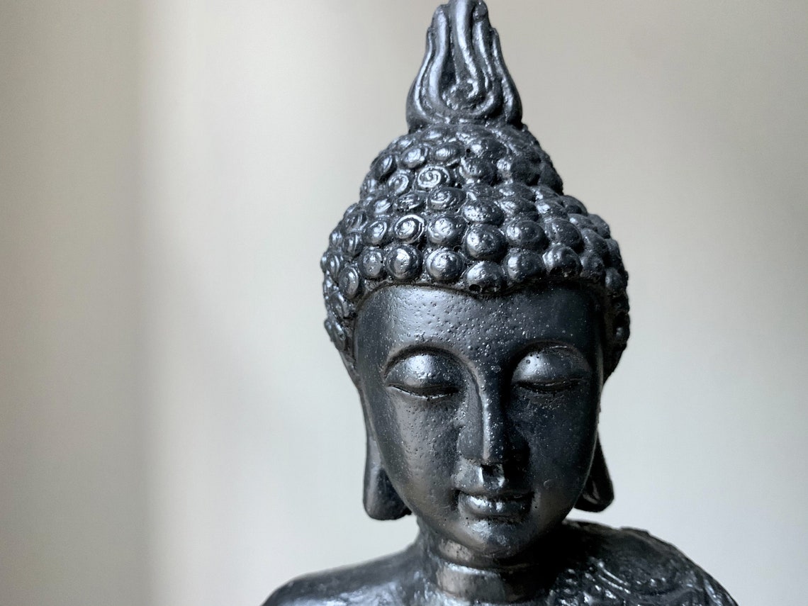 Shungite Buddha Statue | Etsy