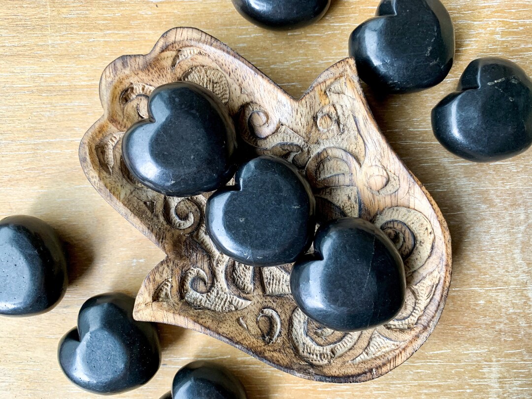Shungite Mini Heart - Etsy