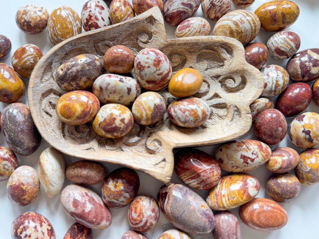 Van Gogh Emperor Stone Polished Tumble || China - Etsy