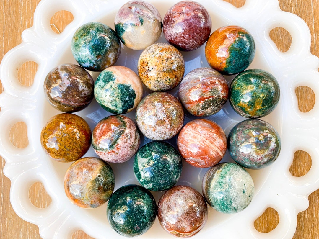 Ocean Jasper Sphere || Mini - Etsy