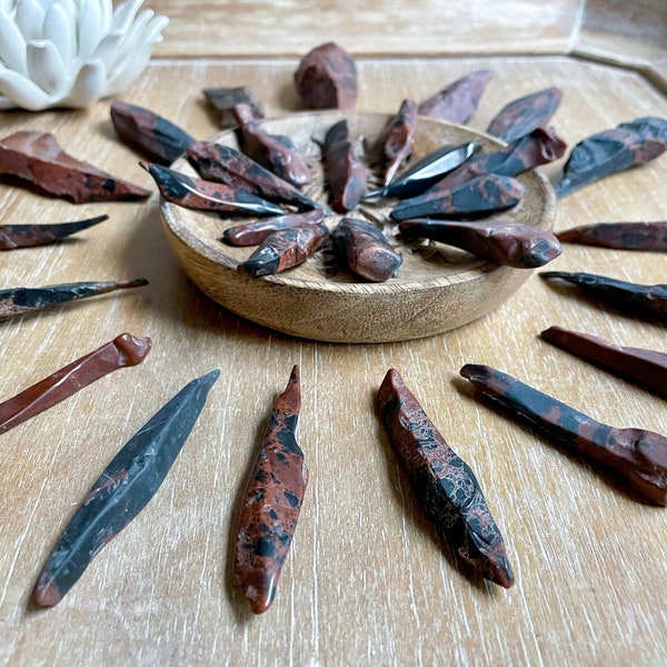 Obsidian Needles - Etsy