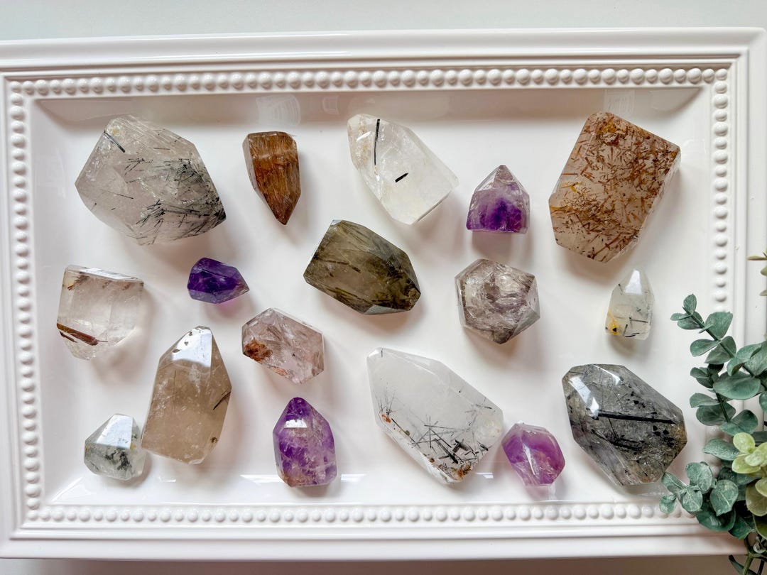 Madagascar Quartz With Rare Inclusions - Etsy
