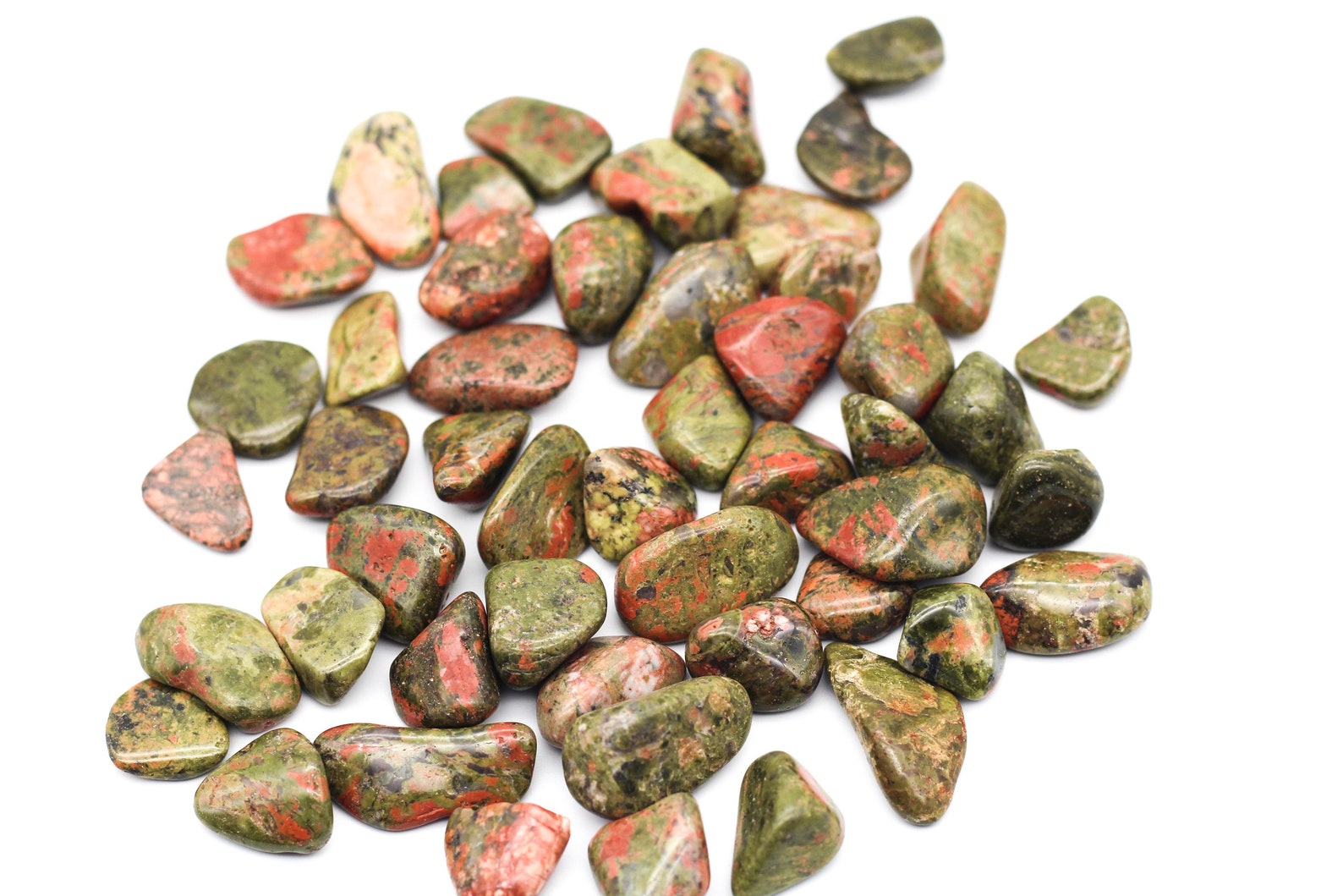 Unakite Tumbled Stone - Etsy