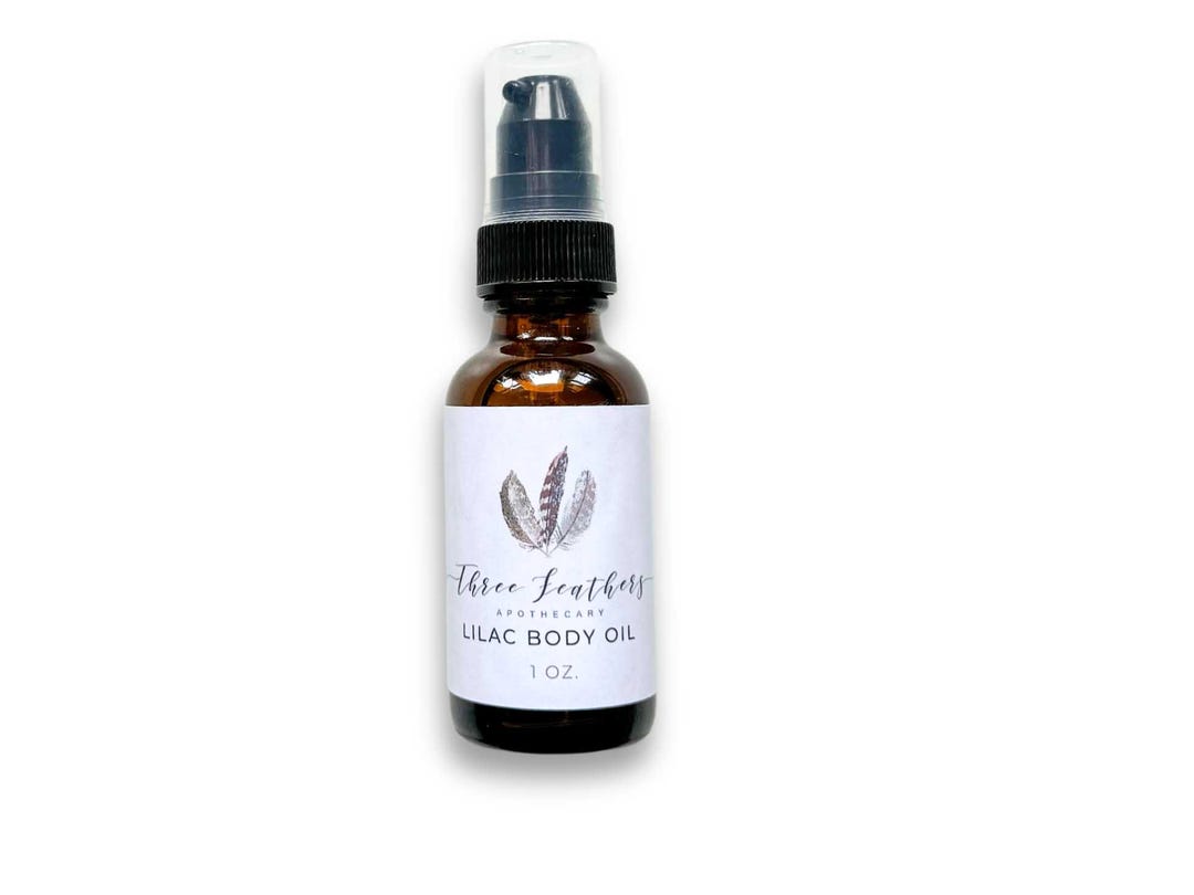 Lilac Limited Edition Egyptian Body Oil 1oz || Three Feathers ...